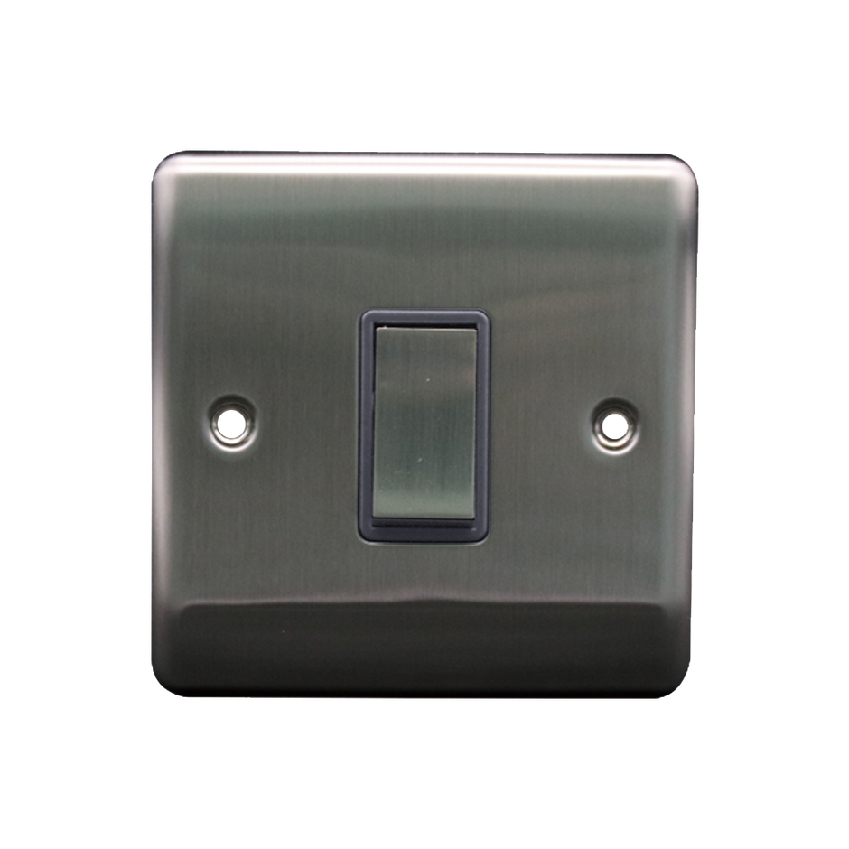 CA Switches & Sockets - Brushed Chrome Grey Inserts – Thrion